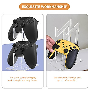 Headphone Storage Rack Clear Headphone Supports Game Handle Holder Headphone Display Holder Game Controller Storage Rack Controller Support Stand Game Controller Bracket