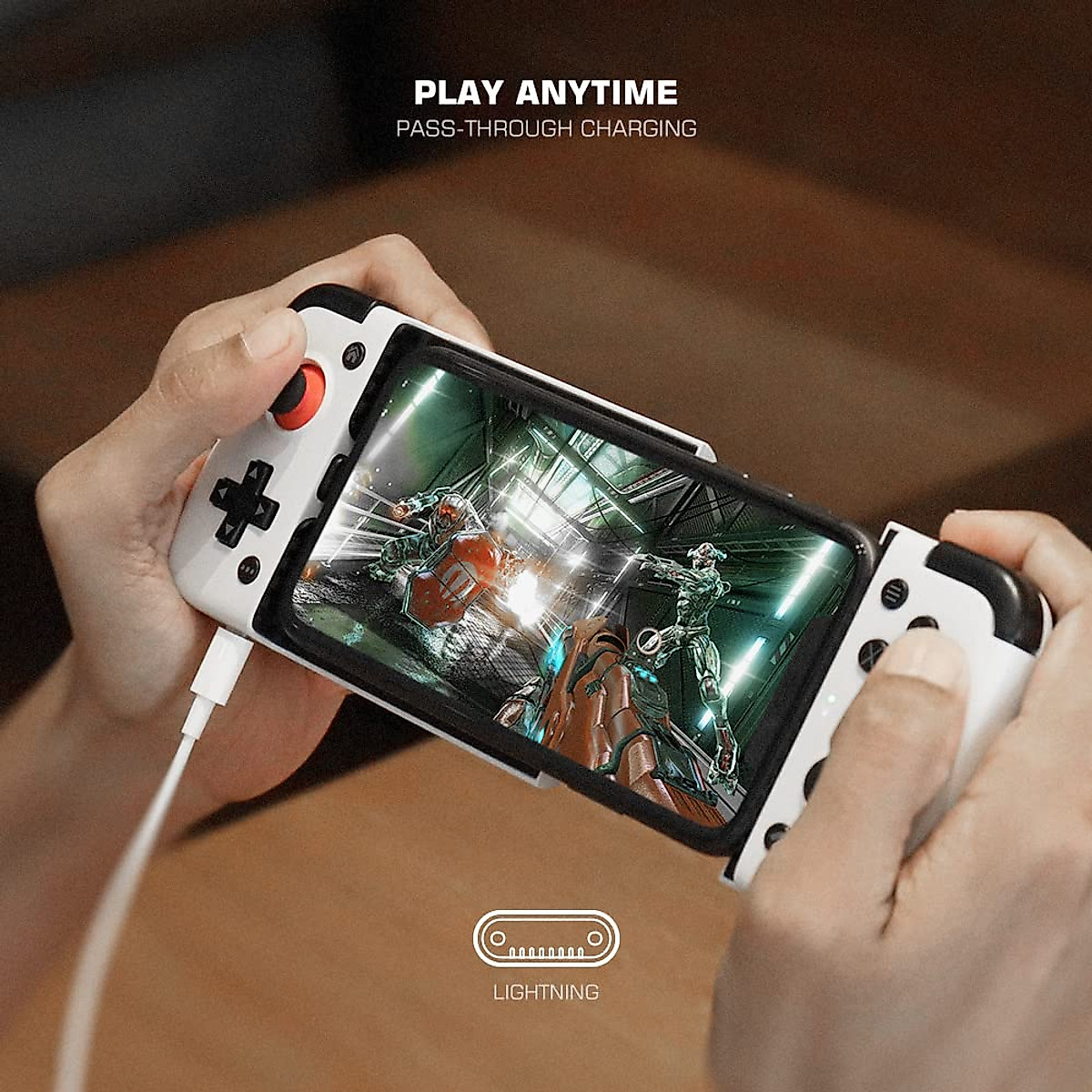 GameSir X2 Lightning Mobile Gaming Controller, Phone Controller for iPhone iOS, Wireless Mobile Game Controller Grip Support Xbox Game Pass, xCloud, Stadia, Vortex and More