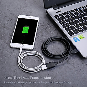 Besgoods USB Extension Cable, 2-Pack USB 2.0 6ft USB to USB Extension Cable Extender Cord - A Male to A Female USB Extension Cord with Gold-Plated Connector – Black