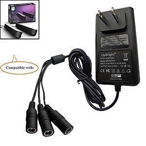 UpBright 24V AC/DC Adapter Compatible with Philips Hue Play Light bar Starter Set 440400980001 440400982931 S020XM2400083 78201 30 U7 78202 7820230U7 7820330U7 7820331U7 7820430U7 LED Power Supply