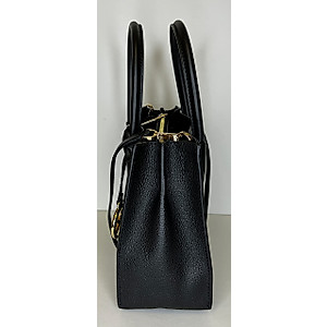 Michael Kors MICHAEL Michael Kors Mercer MD Messenger bundled SM TZ Coinpouch Purse Hook (BLK)