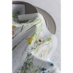 Maison d' Hermine Napkin 100% Cotton 20Inch x 20Inch Set of 4 Decorative Washable Cloth Napkins Table Napkin, Dining, Kitchen, Parties & Camping, Fleurs De Mai - Spring/Summer