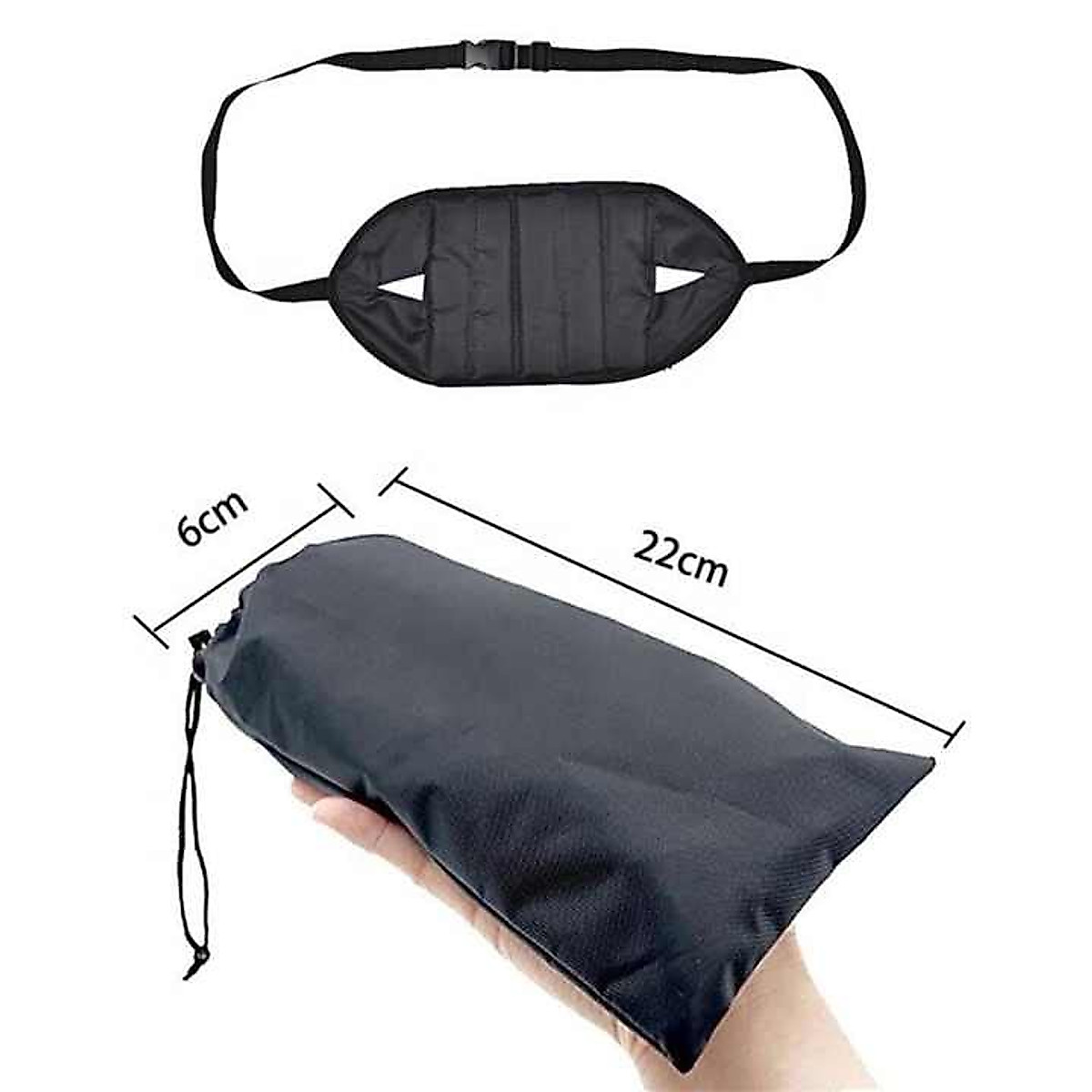 Airplane Footrest (Travel Comfortably) - Portable Travel Foot Hammock for Flight Bus Train Office Home Desk Foot Hammock- Perfect Airplane Travel Accessories