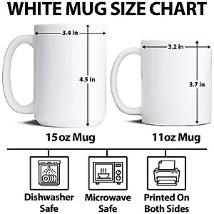 Dump Truck Coffee Mug - Custom Name Dump Truck Cups - Personalized Dump Truck Coffee Cup - Customized Dump Truck Ceramic Cup - Dump Truck Tea Cup For Children's Birthday - White Mugs 11oz 15oz