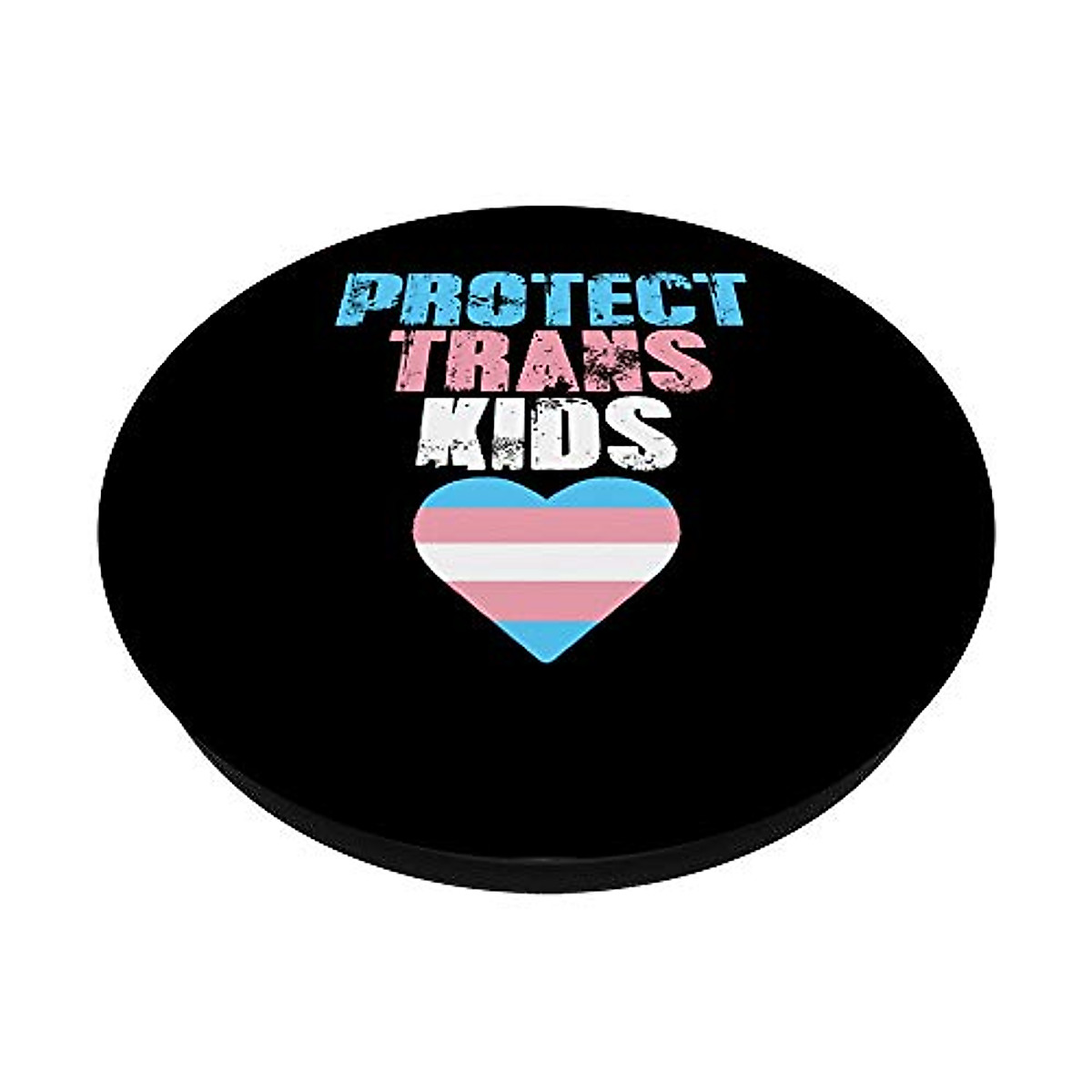 Transgender Protect Trans Kids LGBTQ Queer PopSockets PopGrip: Swappable Grip for Phones & Tablets