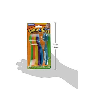 First Years Take & Toss Infant Spoons, 12 ct