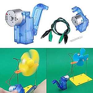 Marvellous Hand Crank Generator, Driven Electricity Generator Mechanical Emergency Power Supply for Camping Outdoor Activities