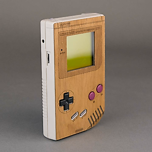 Real Mahogany Wood Skin for Nintendo Original Game Boy
