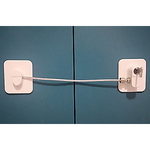 YEYA Upgraded No Drill Anti Tip Furniture Wall Anchors for Baby Proofing 4 Pack