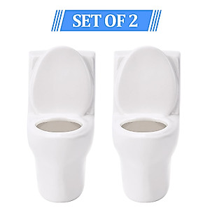 CaseTank White Elephant Gifts for Adults Christmas Gifts for Men Dad Mens Gifts Dad Gifts Birthday Funny Gag Gifts for Men Christmas Stocking Stuffers for Adults Novelty Toilet Shot Glasses Set of 2