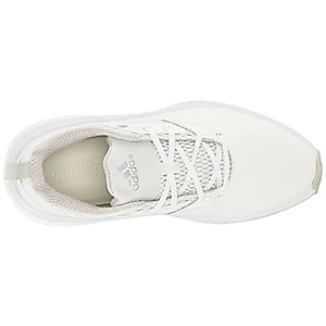 adidas Women's W SOLARMOTION Golf Shoe, FTWR White/Silver Met./Linen Green, 9.5