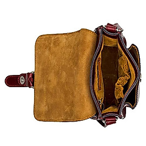 Patricia Nash Cascina Crossbody Bag - Blue Distressed