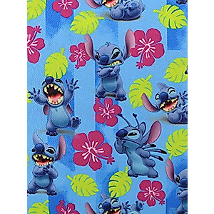 Disney Lilo & Stitch Meal Holder, Girls Boys Soft Insulated School Lunch Box (One Size, Blue)