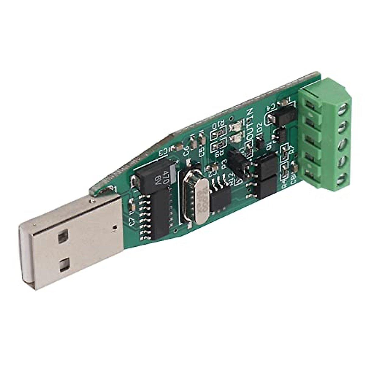 MOS Tube Control Board, 1 Channel PCB Convenient USB Relay Module for Computer (Relay Module)