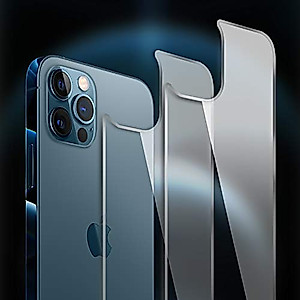 Shacoryze Back Screen Protector for iPhone 12 Pro Max [2-Pack], Rear Tempered Glass [Haptic Touch] Temper Glass Film Premium HD Clarity Anti-Fingerprint/Scratch for iPhone12 Pro Max (6.7 inch)