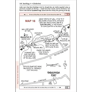Hadrian's Wall Path: 64 Large-Scale Walking Maps & Guides to 29 Towns & Villages - Planning, Places to Stay, Places to Eat