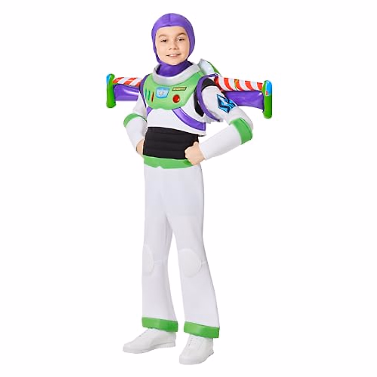 Spirit Halloween Toy Story Kids Buzz Lightyear with Wings Costume | Officially licensed | Disney | Pixar | Buzz Lightyear Outfit - M