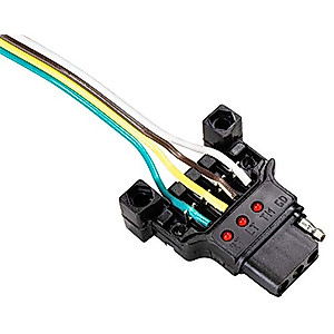 Hopkins Towing Solutions Endurance 48190 Quick Fix Vehicle Side 4-Flat Connector