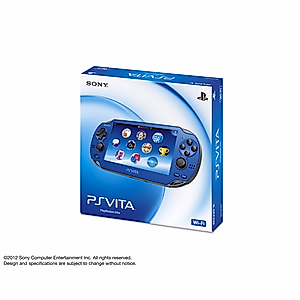 PlayStation Vita, WiFi Sapphire Blue, Japanese Version