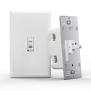 3-Way Smart WiFi Toggle Light Switch, On/Off Control, in-Wall, No Hub Required, Compatible with Alexa and Google Home, ETL and FCC Listed (WF30TS)