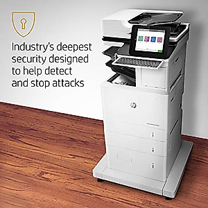 HP Laserjet Enterprise Flow MFP M633z Duplex Printer with One-Year, Next-Business Day, Onsite Warranty (J8J78A)