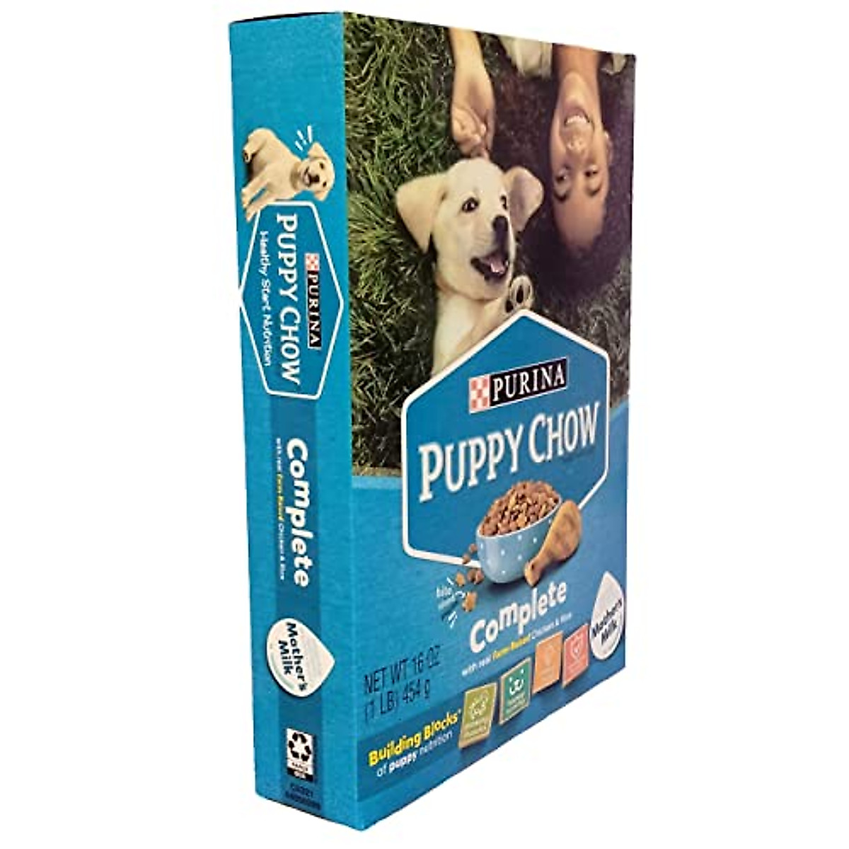 Puppy Chow Complete Nutritious Meals for Healthy Beginners 16 oz (2 Pack)
