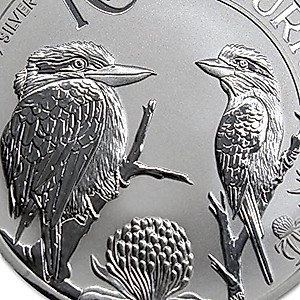2023 P Australian 1 oz Silver Kookaburra Coin Brilliant Uncirculated (in Capsule) with Certificate of Authenticity $1 Seller BU