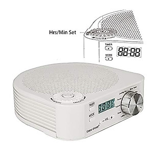 Three Sheep Natural Soothing Alarm Clock White Noise Maker Adults Baby Travel Sound Machine Portable for Sleep with Timer Dual Power Supply USB Charged Or AAA Battery