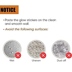 Premium Glow In The Dark Stars Wall Stickers, 100 Glowing Stars And Moon – Perfect Glow Stars for Kids’ Rooms, Ceiling Decorations, Romantic Rooms