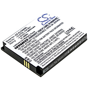 Replacement Barcode Scanner Battery for C-ilico F880, F880P, F880PEU 3.8V 5600mAh