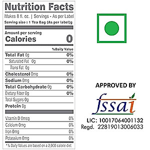 BLUE TEA - Turmeric Ashwagandha Tea - 30 Plant Based Tea Bags | PRIME SAVING DAY | AYURVEDIC BLEND | Turmeric Tea - High in Curcumin - CAFFEINE FREE | Non-GMO - Vegan - Gluten Free | Reusable Tin Pack