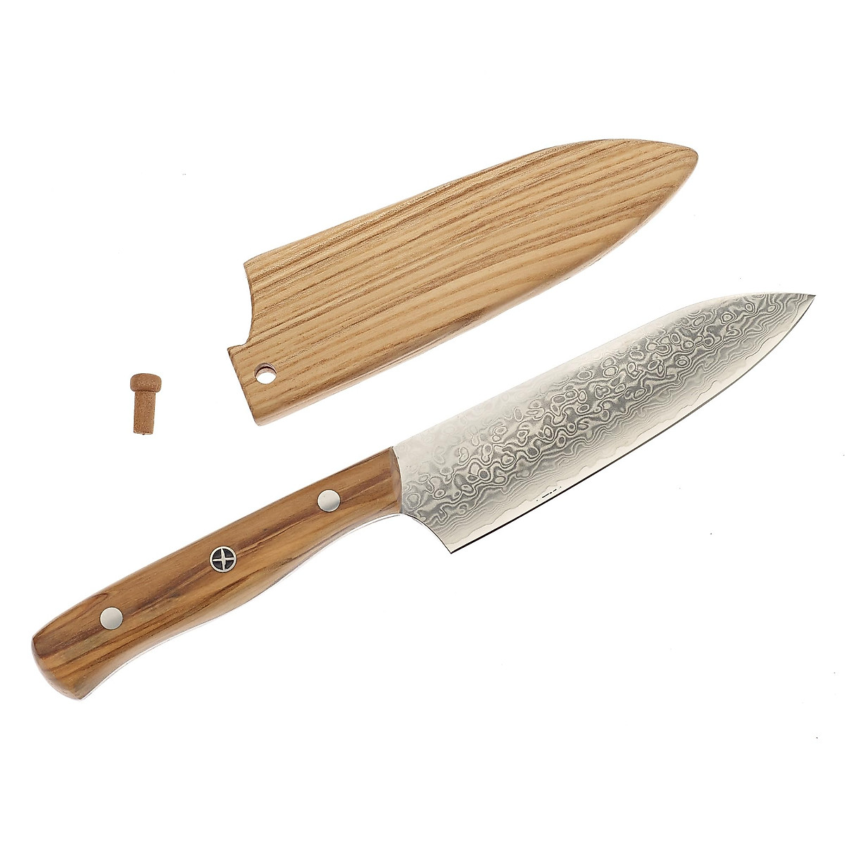 Proposed Value: Mercer Culinary Premium Grade Super Steel, 5-Inch Bar Knife, Spalted Maple Handle/Saya Cover