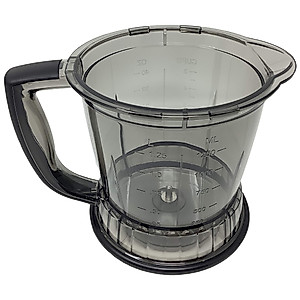 40oz Bowl for Ninja Master Prep Food Processor QB700 QB750 QB900B QB1000 QB1003 QB1004 QB1005, Black
