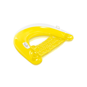 Intex Sit N Float Inflatable Lounge, 60" X 39" (Colors May Vary)(2 Pack)