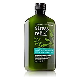 Bath and Body Works Eucalyptus Spearmint Body and Shine Shampoo and Conditioner Set 16 Ounce Each