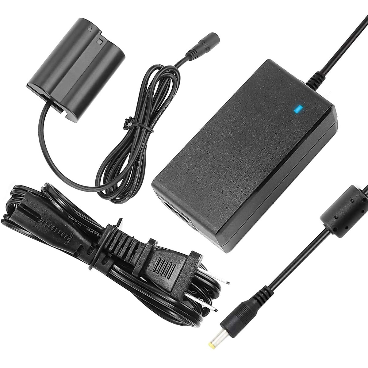 HY1C EP-5B Power Supply Connector EH-5 AC Adapter EN-EL15 Dummy Battery Kit for Nikon Z5, Z6, Z6 II, Z7, Z7 II, Z8, D500 D610 D750 D780 D800 D800e D810 D810a D850 D7000 D7100 D7200 D7500 Cameras