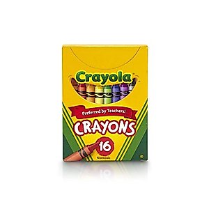 Crayola Crayons for Kids, School Supplies, 16 Count