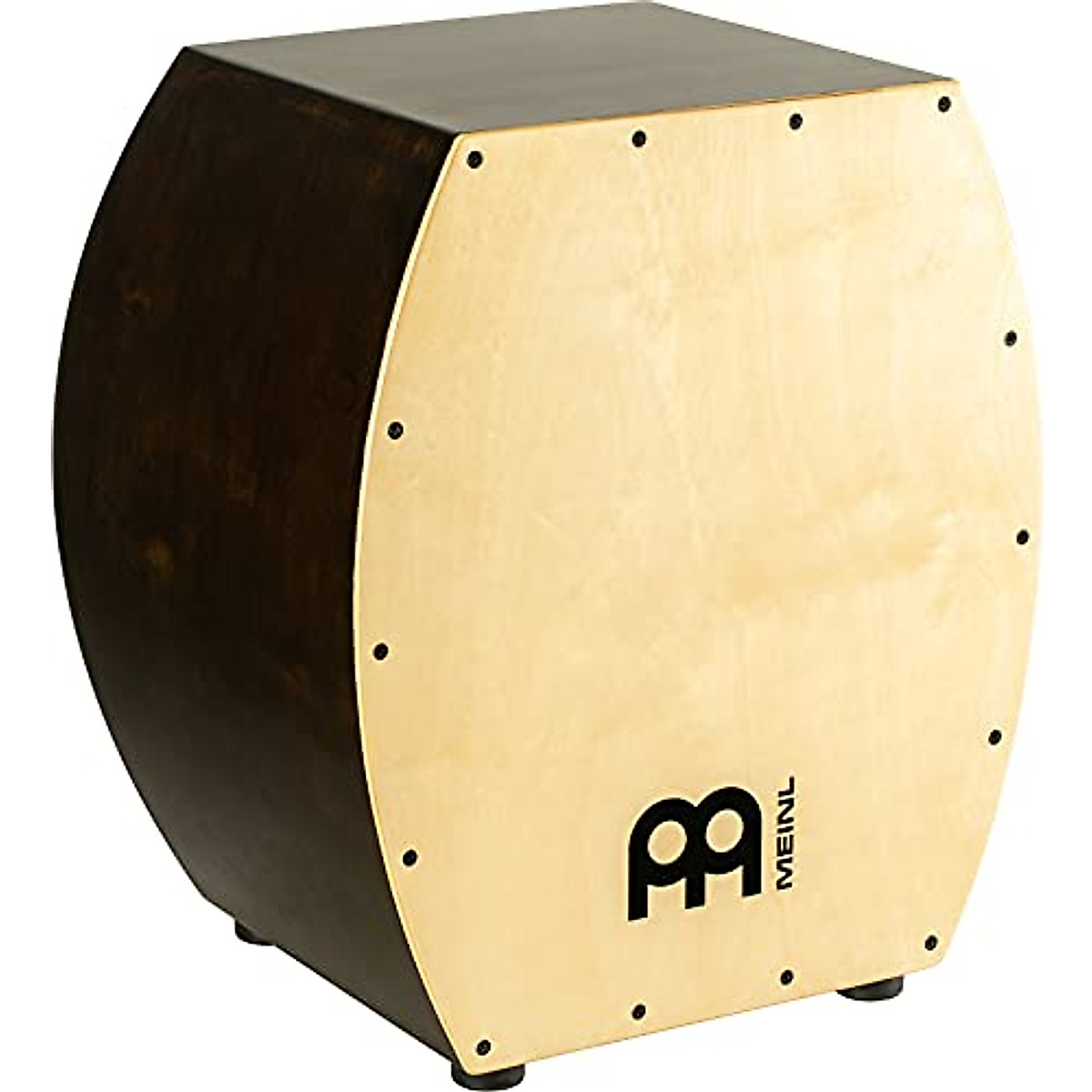 Meinl Jumbo Arch Bass Cajon Box Drum with Internal Snares - NOT MADE IN CHINA - Maple Frontplate / Hardwood Body in Vintage Wine Barrel Finish, 2-YEAR WARRANTY (SUBCAJ8VWB-M)