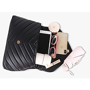 Women’s Leather Tote Handbag Elegant Shoulder Bag Medium Satchel Hobo Crossbody Bag with Adjustable Straps