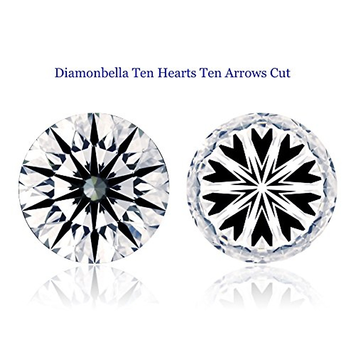 10 Hearts & Arrows 81 Facets 2 Ct Pave Black & White Simulated Diamond Ring 925 Silver Platinum Plated RSPIRALBW-100