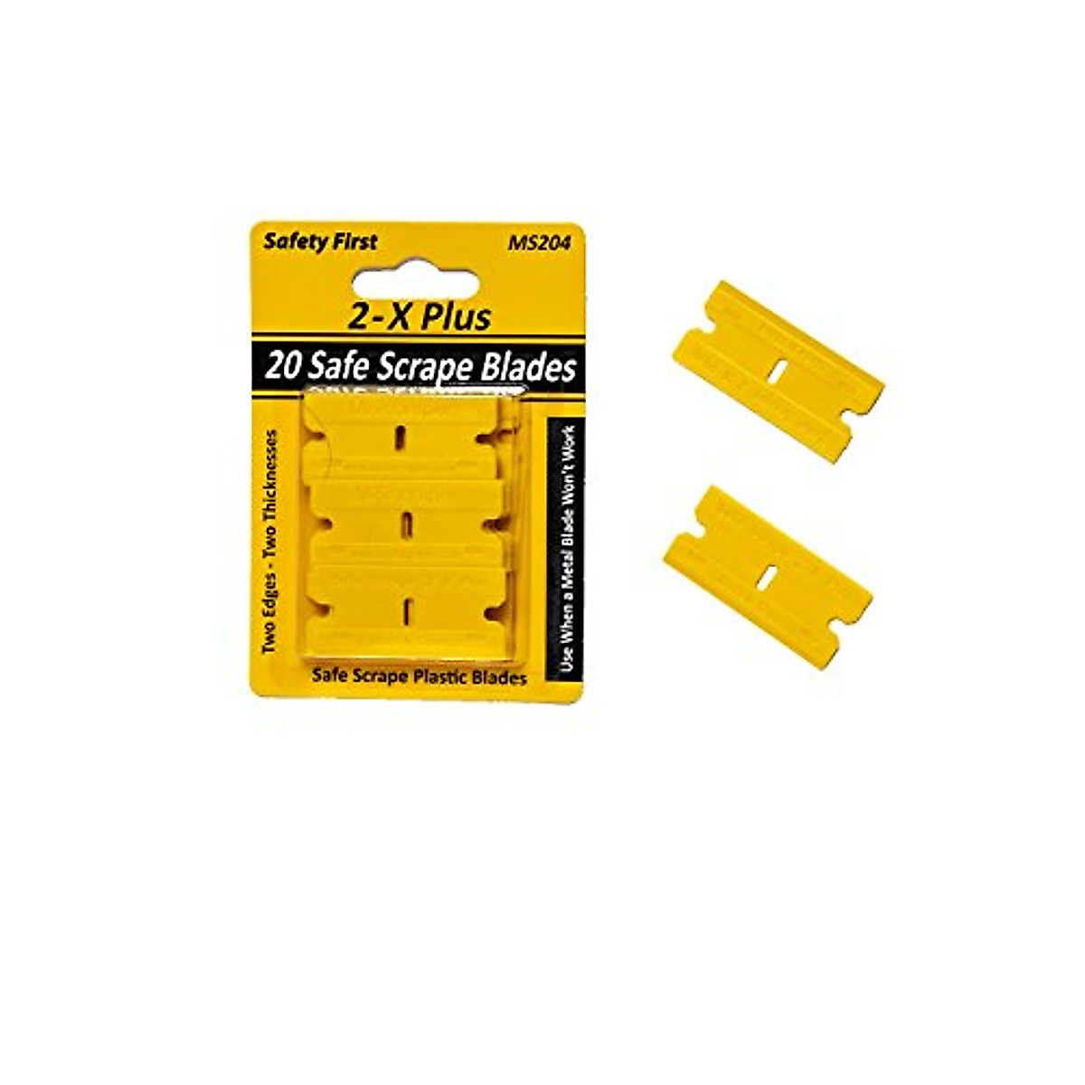MINISCRAPER 20 2X Plus Plastic Razor Blades and Titan Scraper