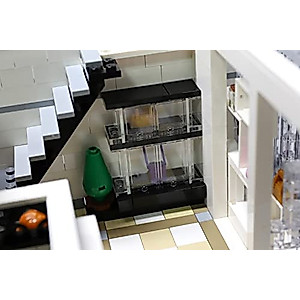 General Jim's Crystal Palace City Modular Building Blocks MOC 2 Floor Shopping Store 3804 Piece Building Blocks Bricks House Toy Building Set with All Accessories Shown for Teens and Adults