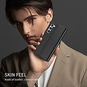 Neiye Compatible with Samsung Galaxy S23 Wallet Case with RFID Blocking Card Slots Stand Magnetic Closure Flip PU Leather Phone Cover for Samsung Galaxy S23 Case Wallet(6.1 inch-Black)