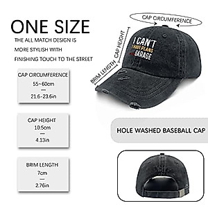 i Cant i Have Plans in The Garage Dad Hats Garage Dad Hats for Men Vintage Dad Hats Adjustable