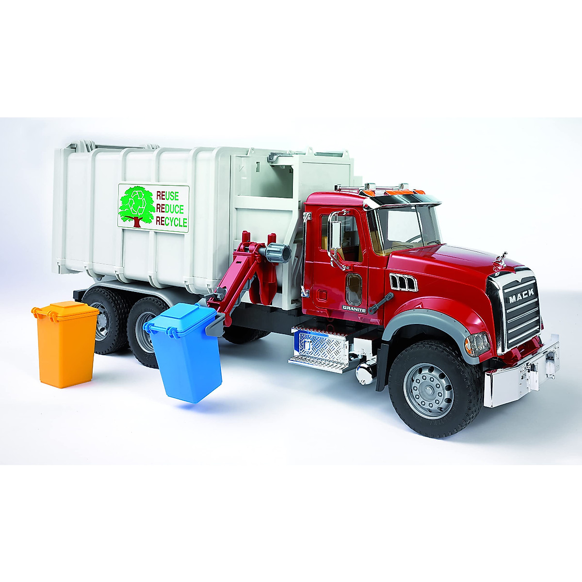 Bruder 02811 Mack Granite Side Loading Garbage Truck