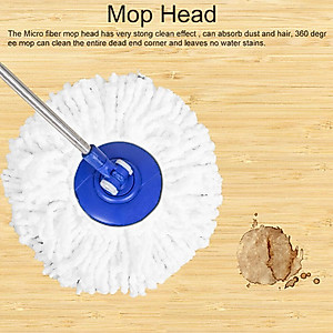 The Perfect Part Mop Heads - Pack of 6 Mop Head Replacement, Microfiber Mop Head for Floor Cleaning, 6.5" Heavy Duty Durable & Easy to Install Mop Heads Replacements for Home & Commercial Use