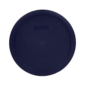 PYREX Blue Plastic Cover fits 6 & 7 cup Round Dishes