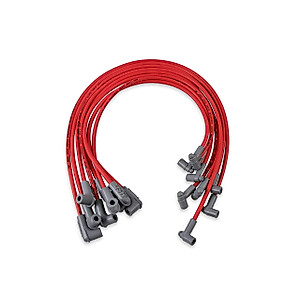 MSD 35599 Super Conductor 8.5mm Spark Plug Wire Set, Small Block Chevy for use with HEI Cap