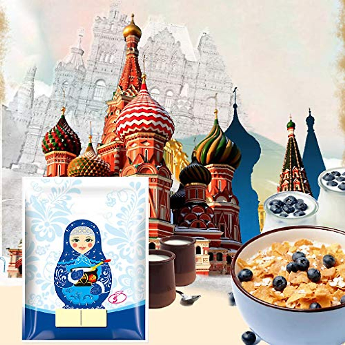 Ankexin Yogurt Starter Yogurt Yeast Yogurt Starter Power DIY Yogurt Starter Yogurt Making Power Yogurt Production Yeast Powder