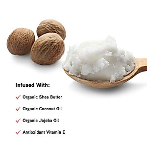 Physicians Formula Organic Wear Lip Balm Treatment, Ultra-Nourishing Shea Butter & Coconut Oil Infused, Hydrating & Conditioning for Smooth, Supple Lips, Cruelty Free